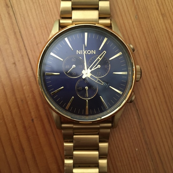Nixon | Accessories | Nixon Sentry Chrono Watch | Poshmark